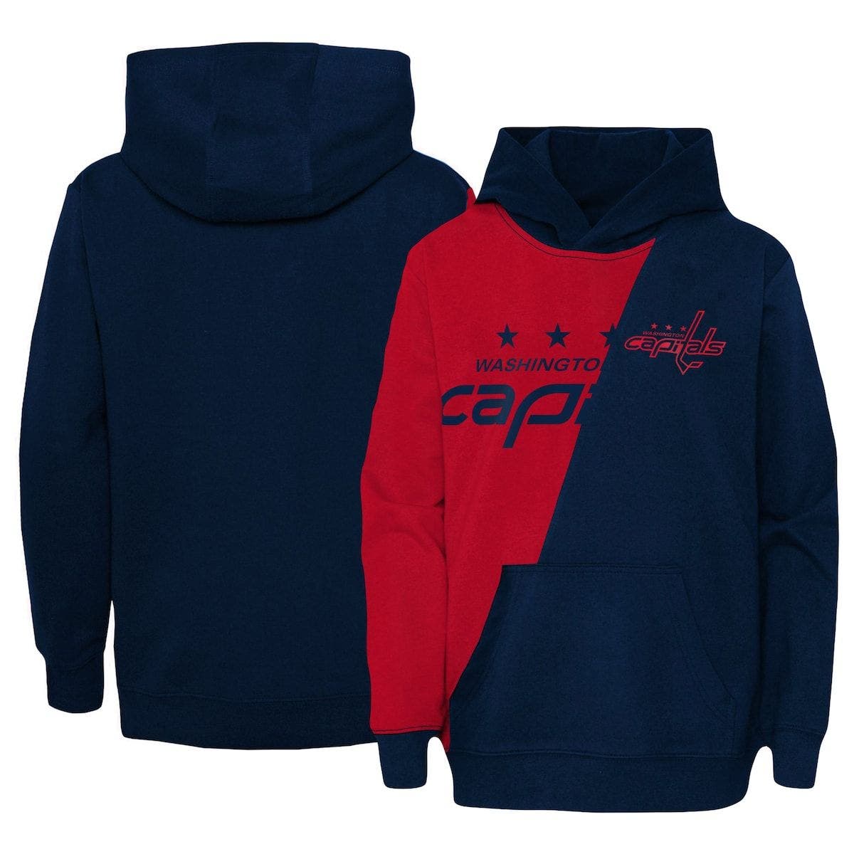 Outerstuff Youth Red Washington Capitals Unrivaled Pullover Hoodie ...