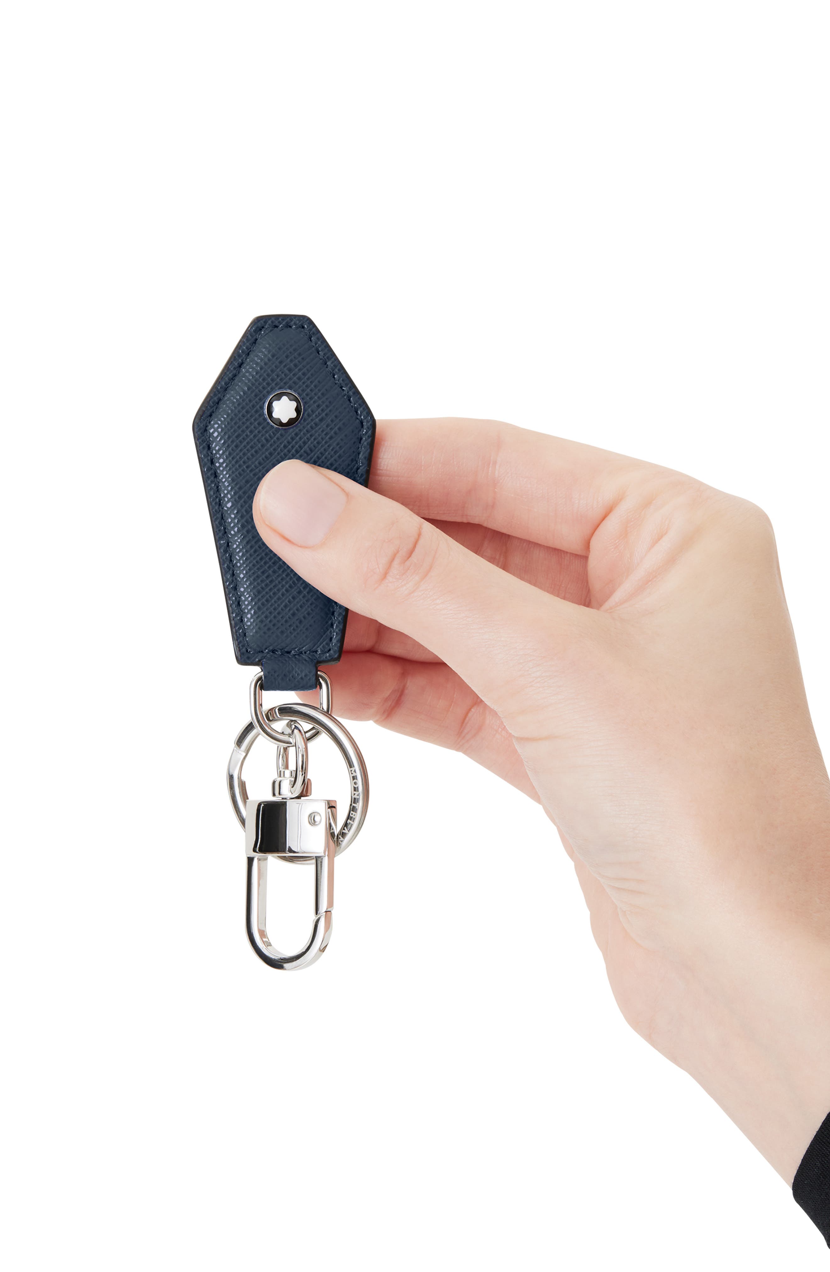 Montblanc Sartorial Leather Key Fob | Nordstrom