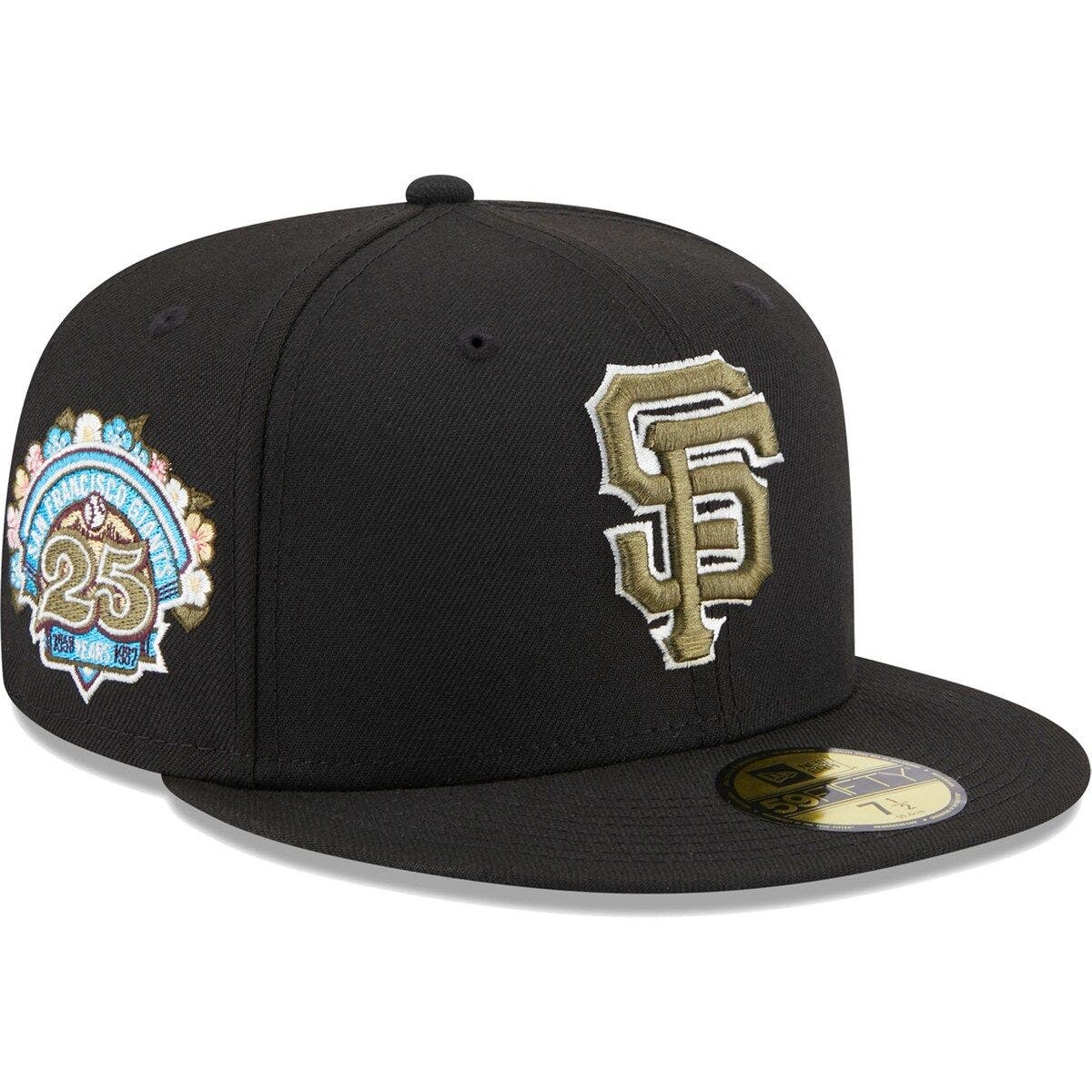 New Era Men's New Era Black San Francisco Giants 25th Anniversary ...