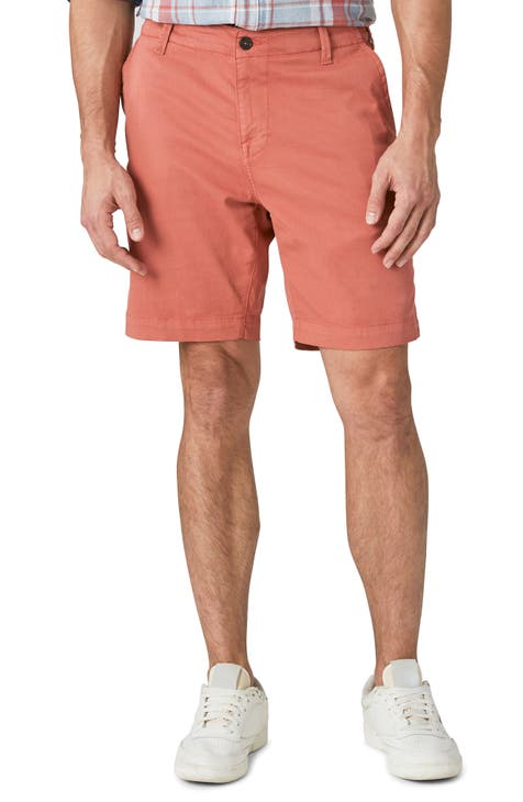 Coral Flat Front Shorts for Men | Nordstrom