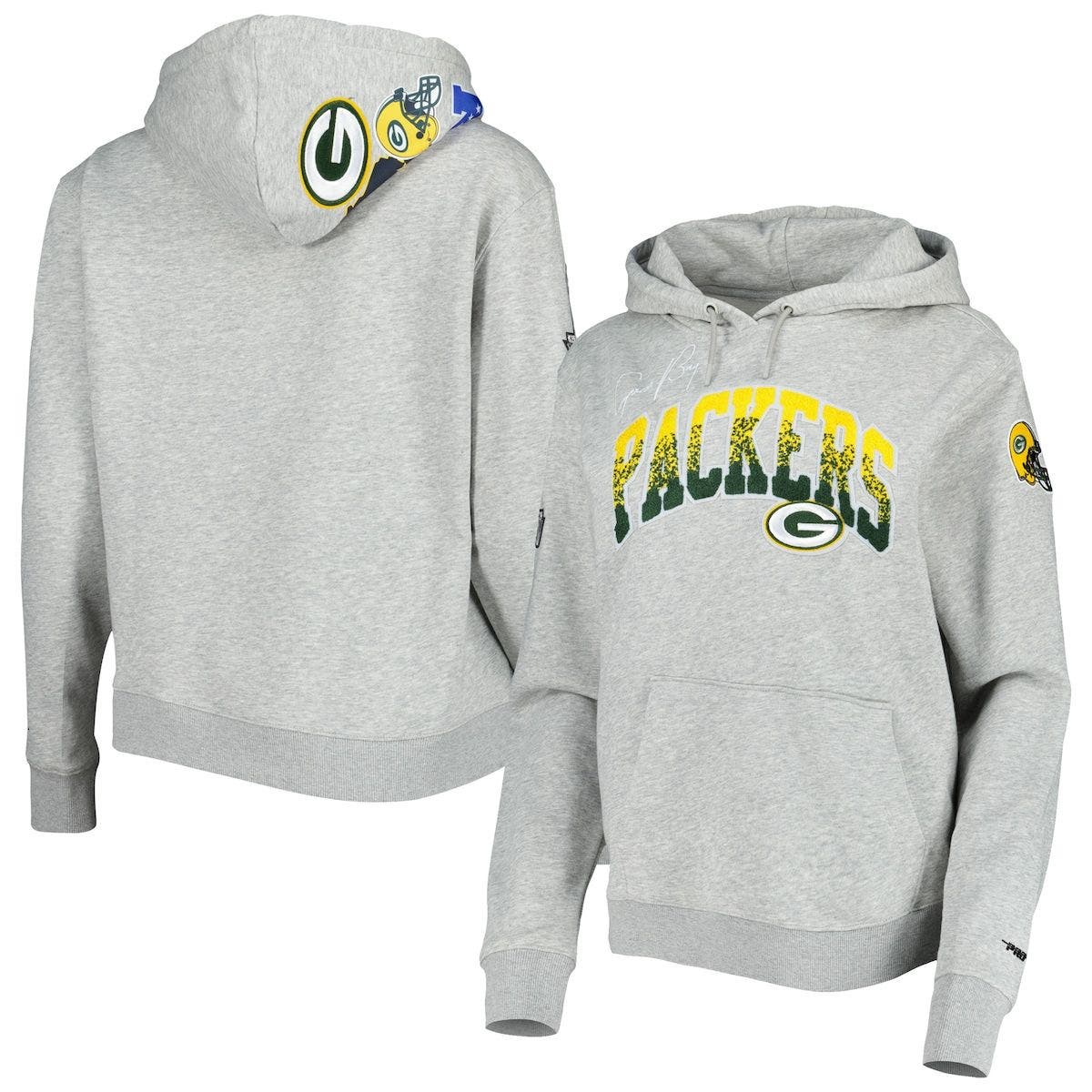 PRO STANDARD Women's Pro Standard Heather Gray Green Bay Packers Local ...