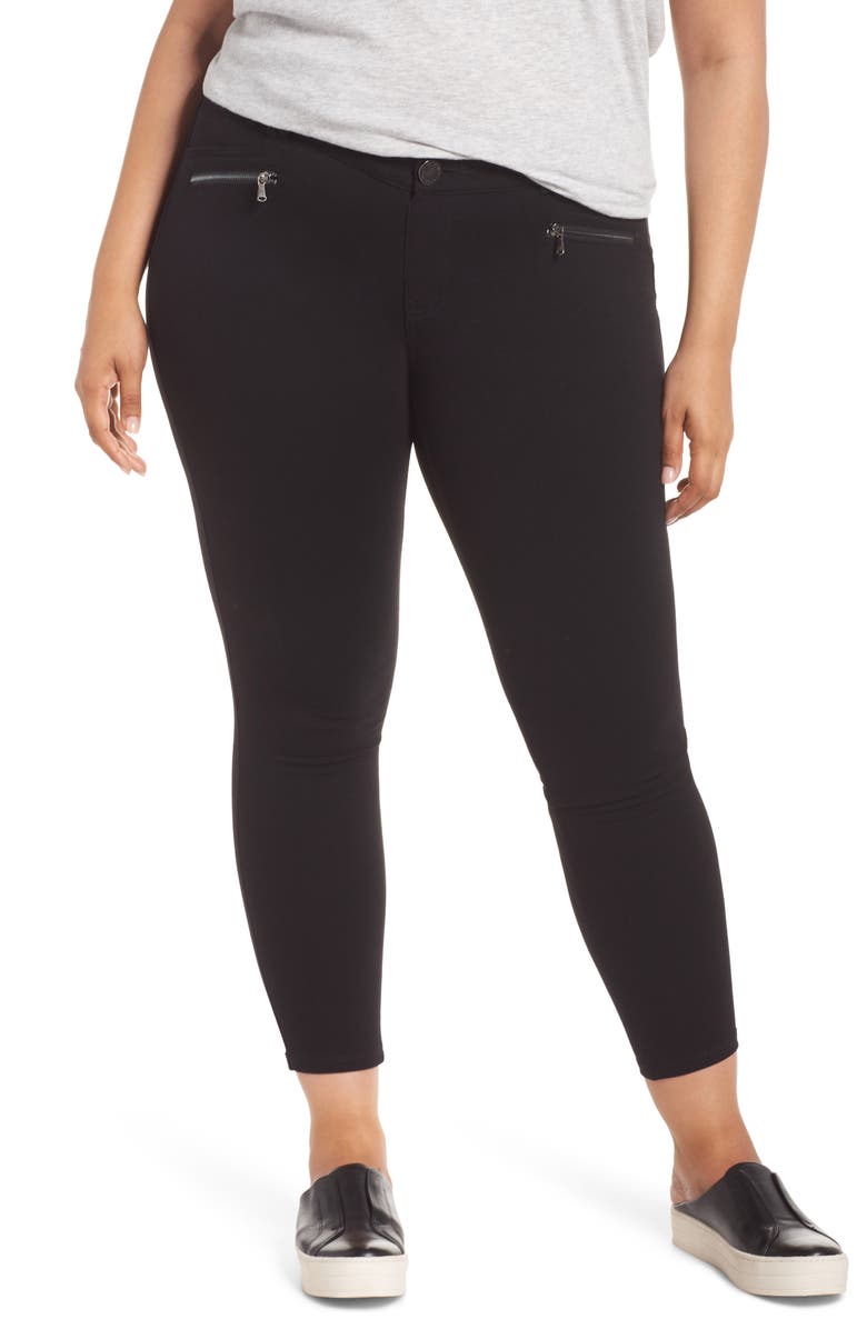 Wit And Wisdom Ab Solution Zip Pocket Skinny Pants Plus Size Nordstrom