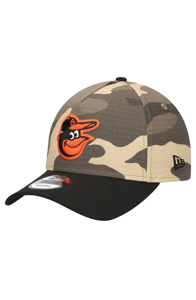 New Era Men's New Era Baltimore Orioles Camo Crown A-Frame 9FORTY Adjustable Hat | Nordstrom