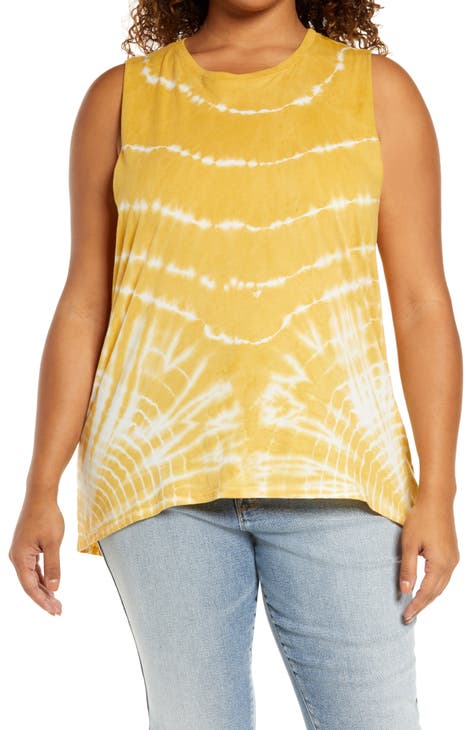 Women's Yellow Plus-Size Tops | Nordstrom