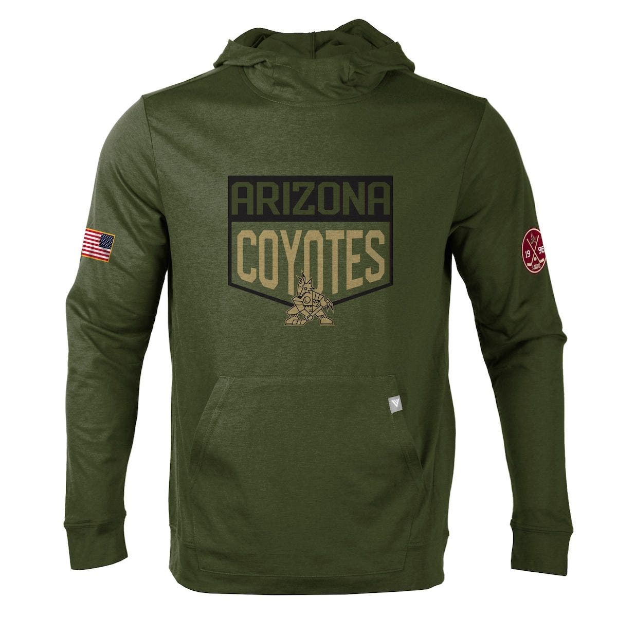 LEVELWEAR Men's Levelwear Olive Arizona Coyotes Thrive Tri-Blend ...