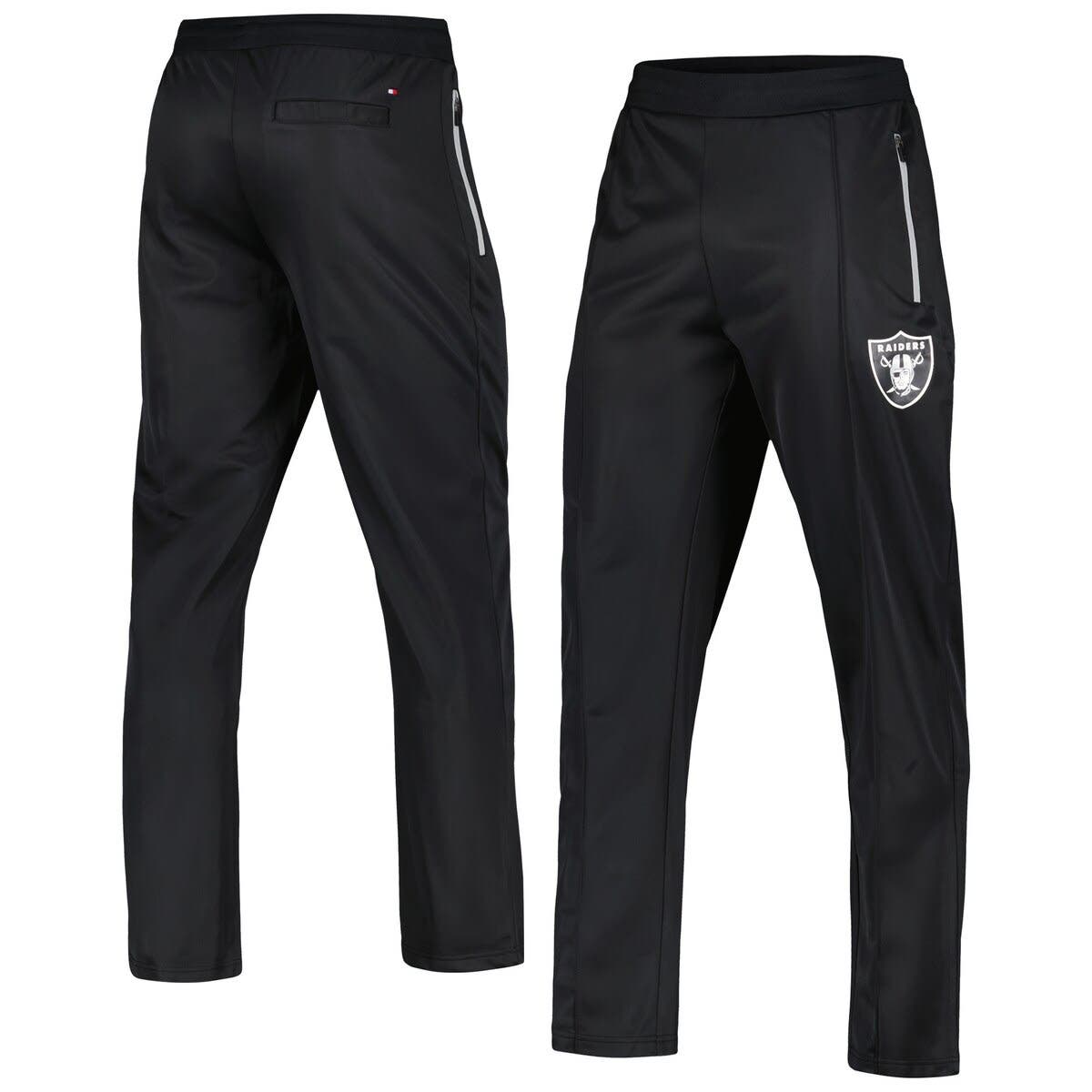 Tommy Hilfiger Men's Tommy Hilfiger Black Las Vegas Raiders Grant Track ...