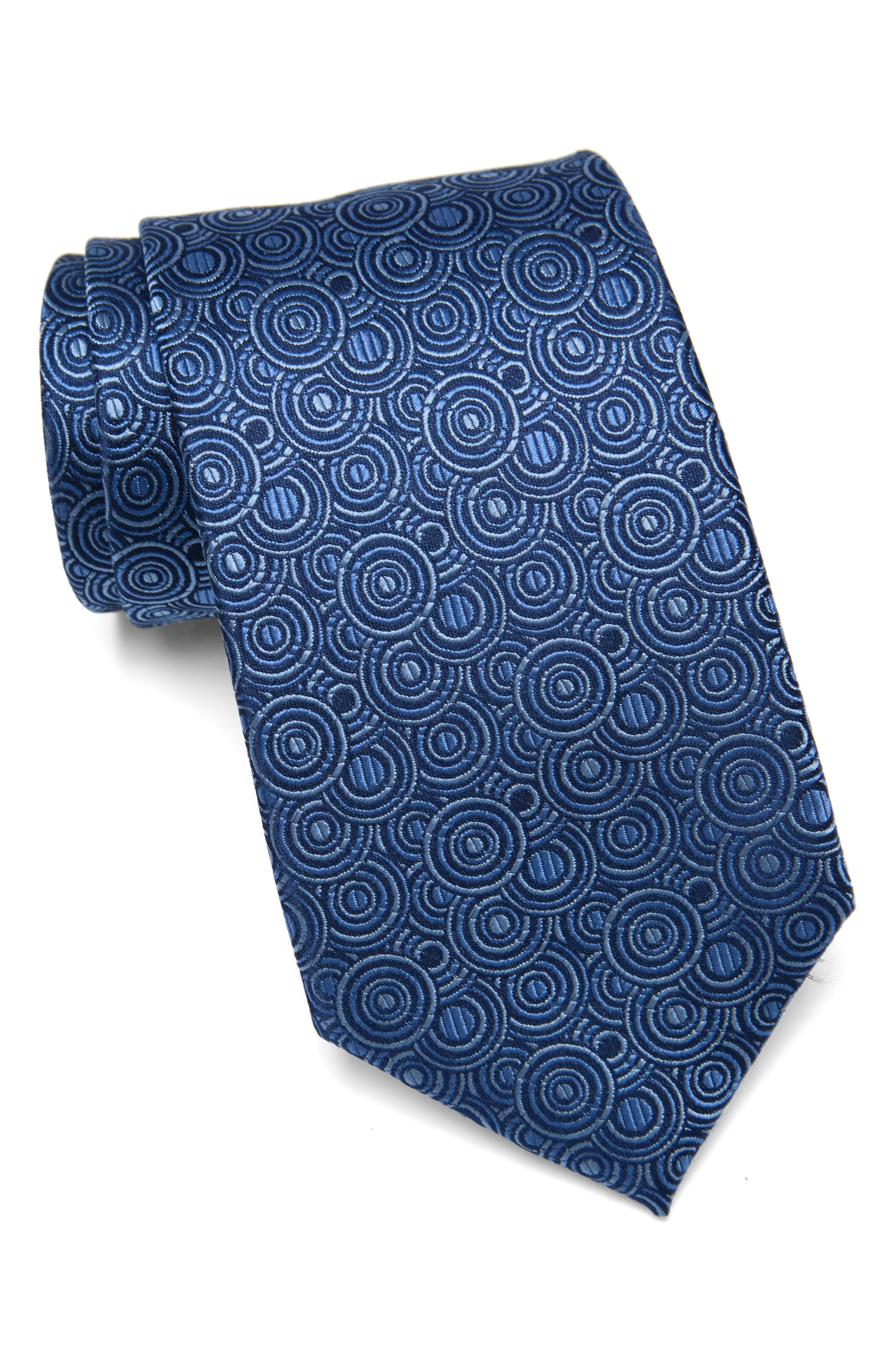 Duchamp Circles Print Silk Tie | Nordstromrack