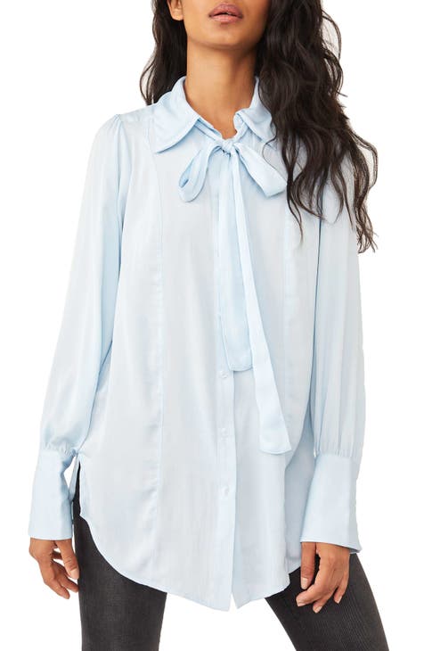 Women's Tie Neck Tops | Nordstrom