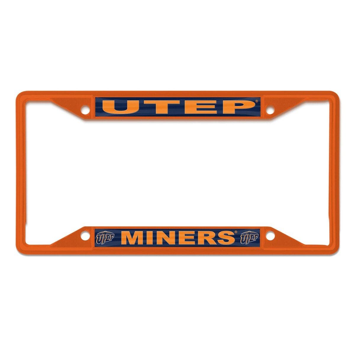 WINCRAFT UTEP Miners Chrome Color License Plate Frame | Nordstrom
