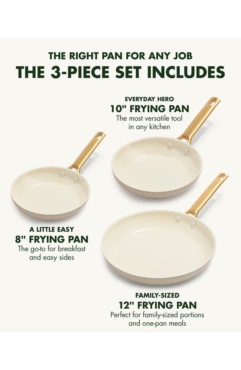 GreenPan Reserve Set of 3 Ceramic Nonstick Frying Pans | Nordstrom