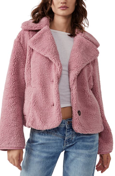 Women's Pink Fur & Faux Fur Coats | Nordstrom