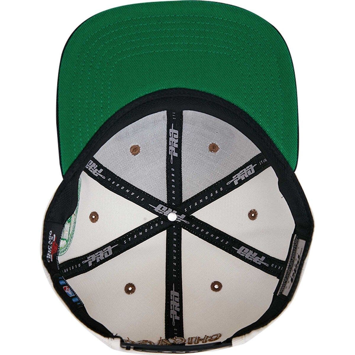 Post Men's Cream/Black Chicago Bulls Album Cover Snapback Hat | Nordstrom