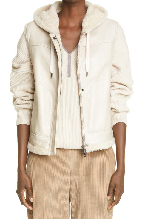 Women's Beige Fur & Faux Fur Coats | Nordstrom