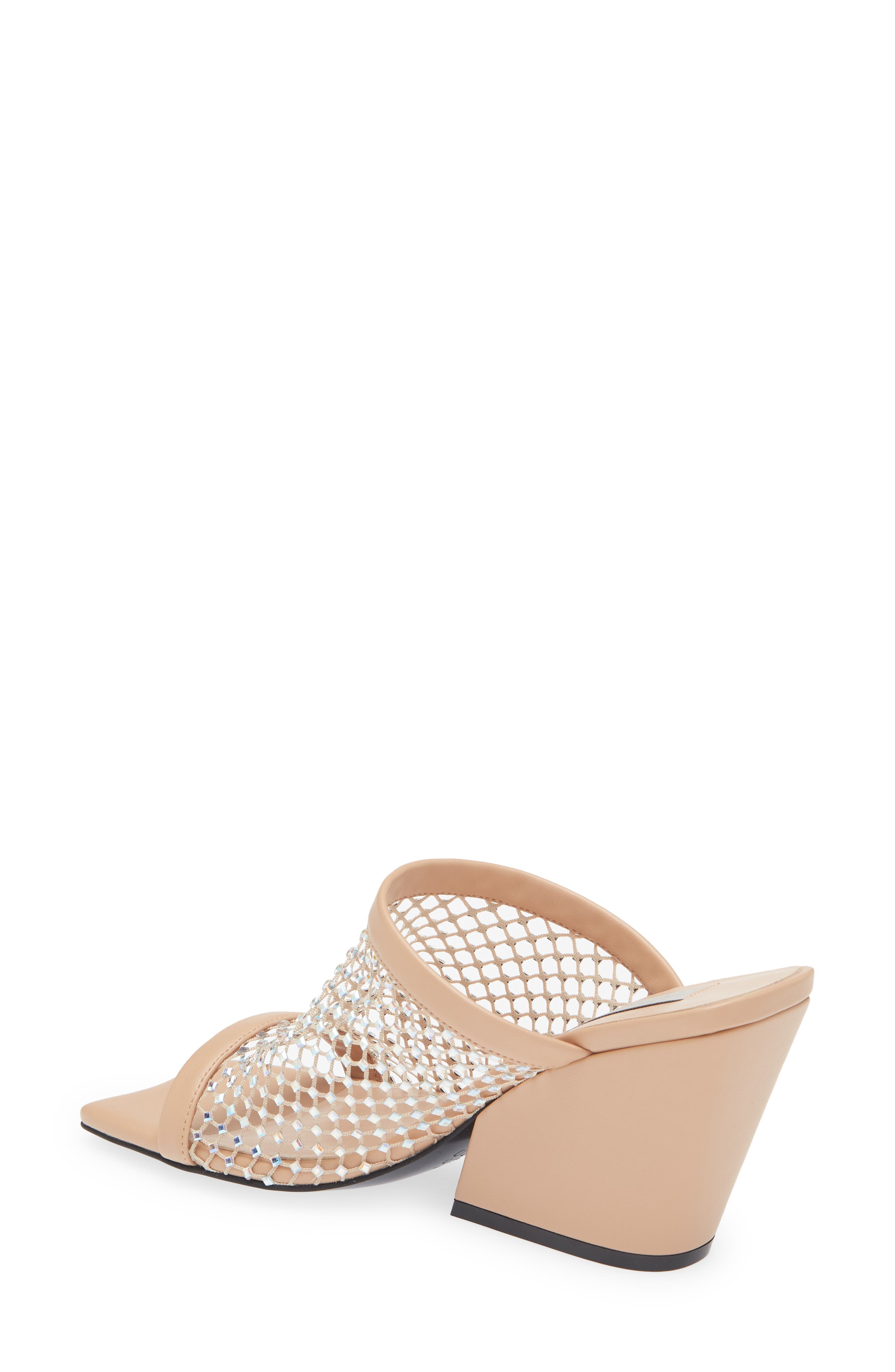 Stella McCartney Crystal Mesh Slide Sandal (Women) | Nordstrom