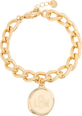 Brook and York Sadie Personalized Monogram Bracelet | Nordstrom