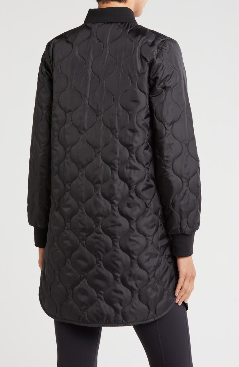 Z by Zella Longline Quilted Jacket | Nordstromrack