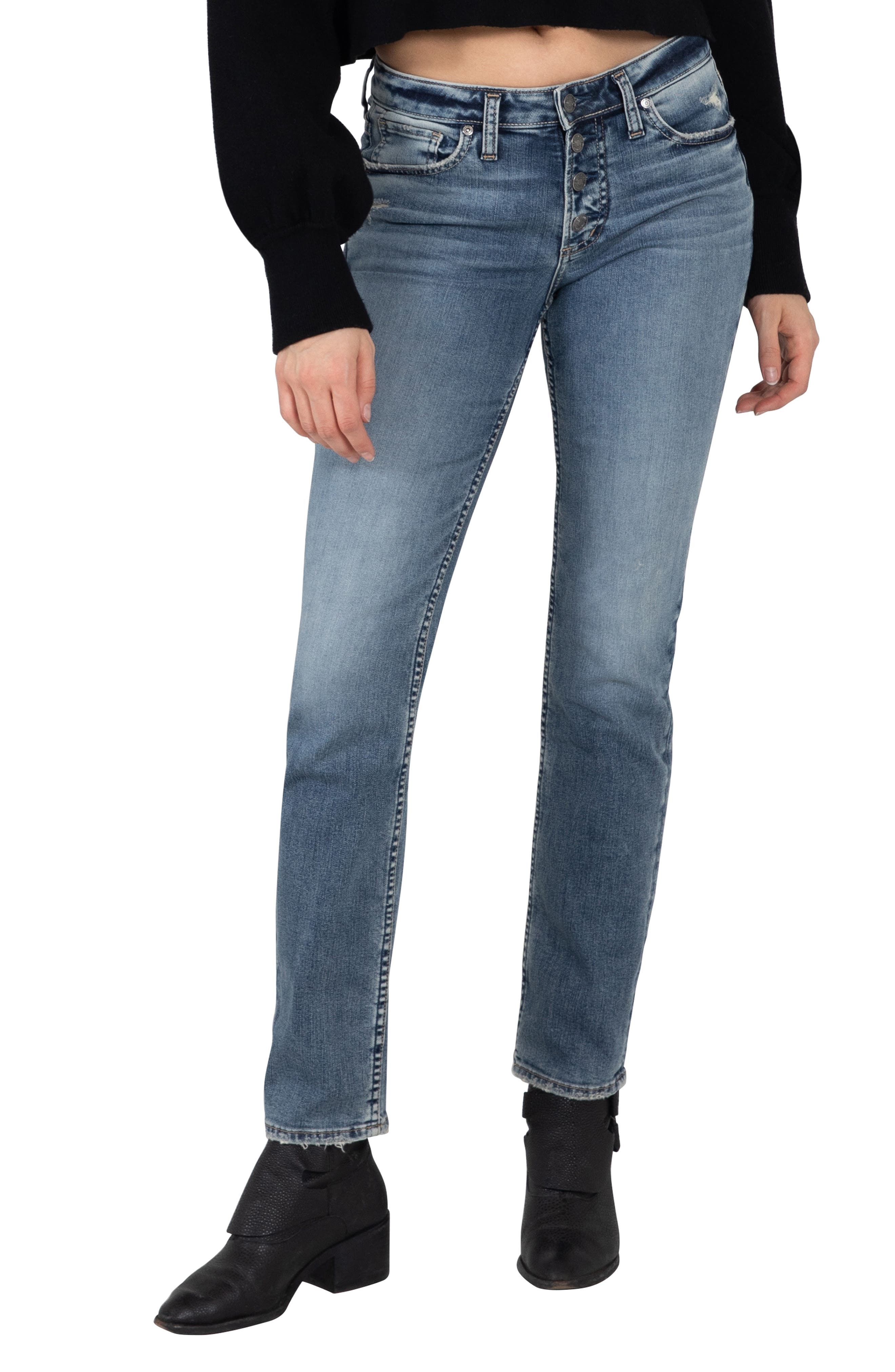 UPC 681283414090 - Silver Jeans Co. Most Wanted Button Fly Ankle ...