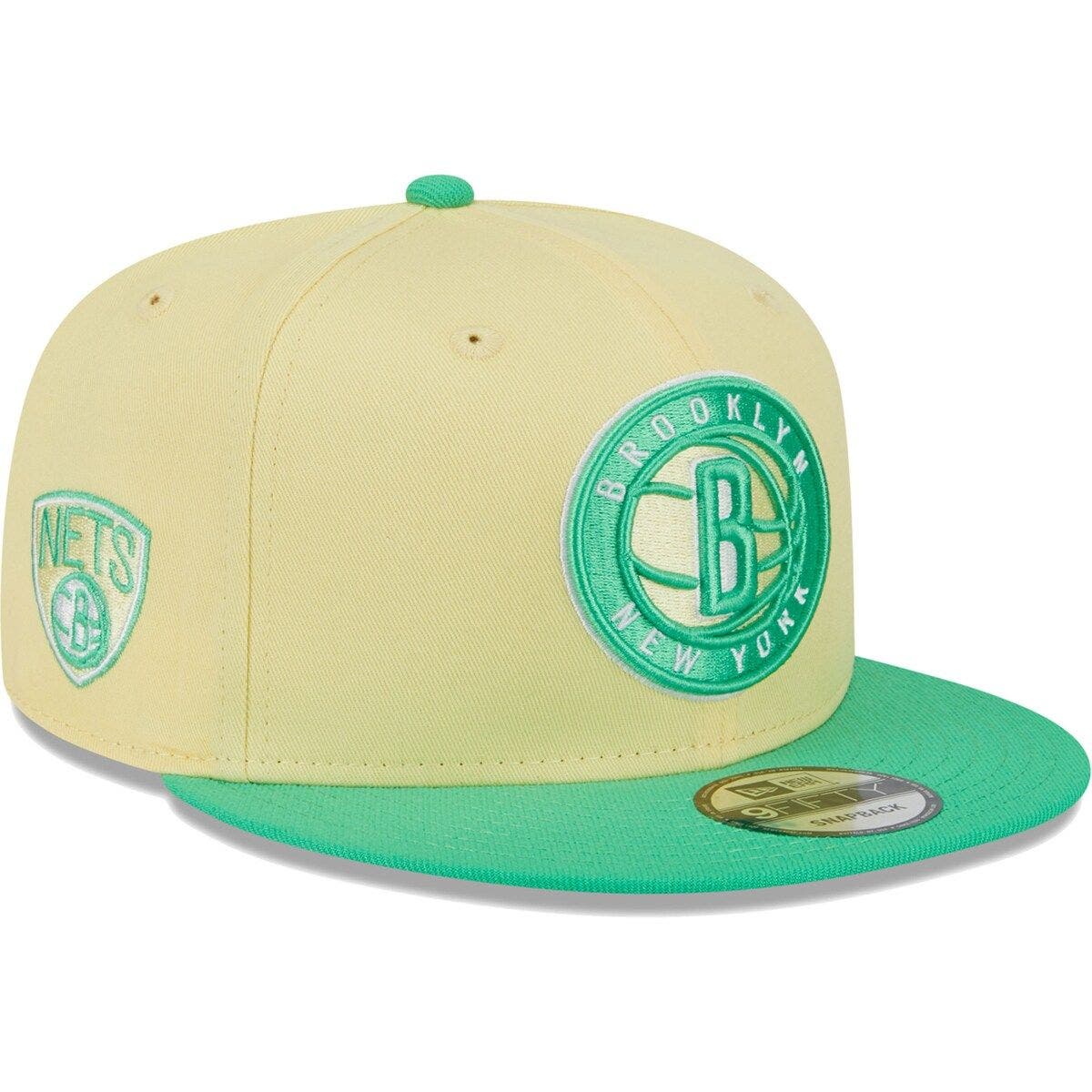 New Era Men's New Era Yellow/Green Brooklyn Nets 9FIFTY Hat | Nordstrom