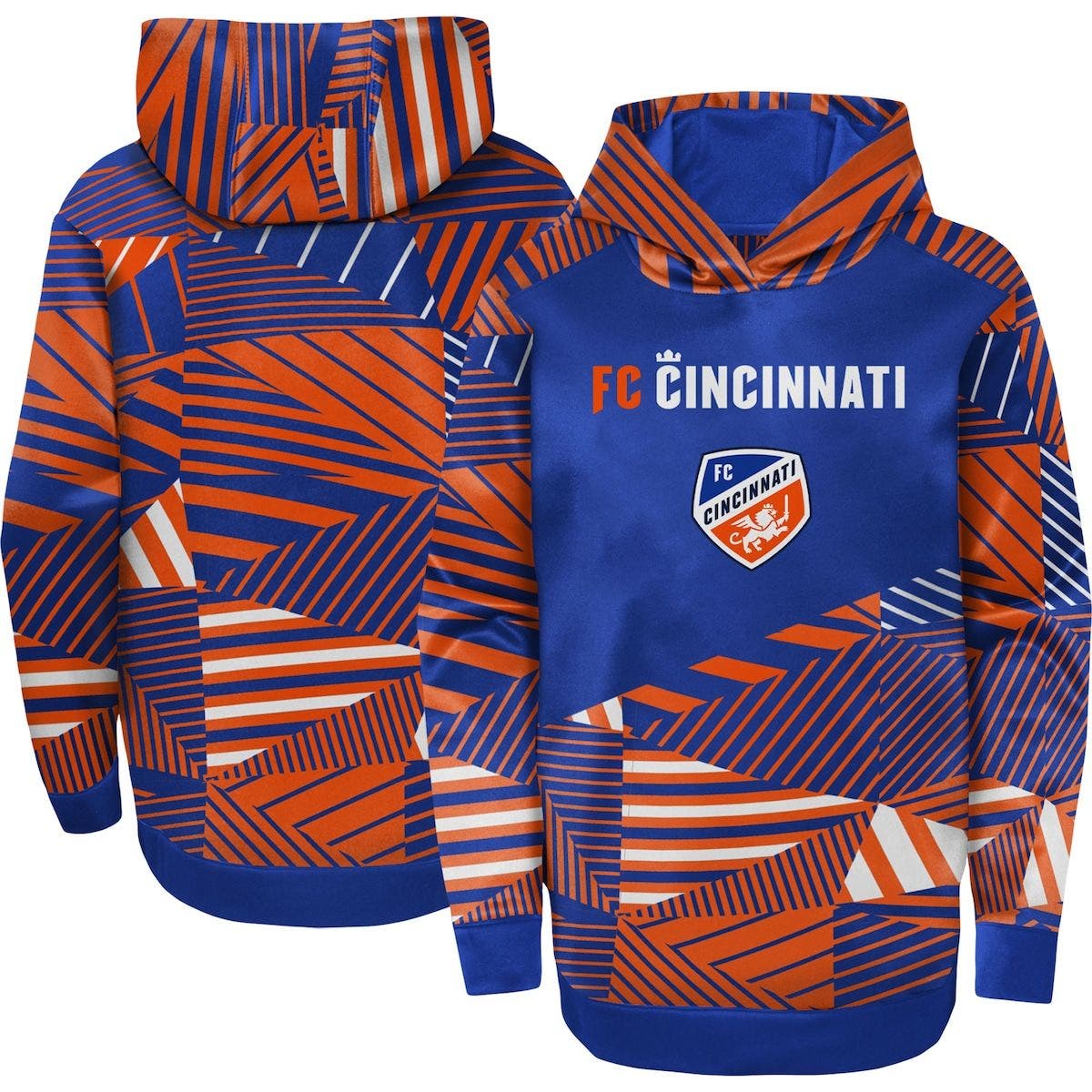 Outerstuff Youth Blue FC Cincinnati Pro Sweeper Pullover Hoodie | Nordstrom