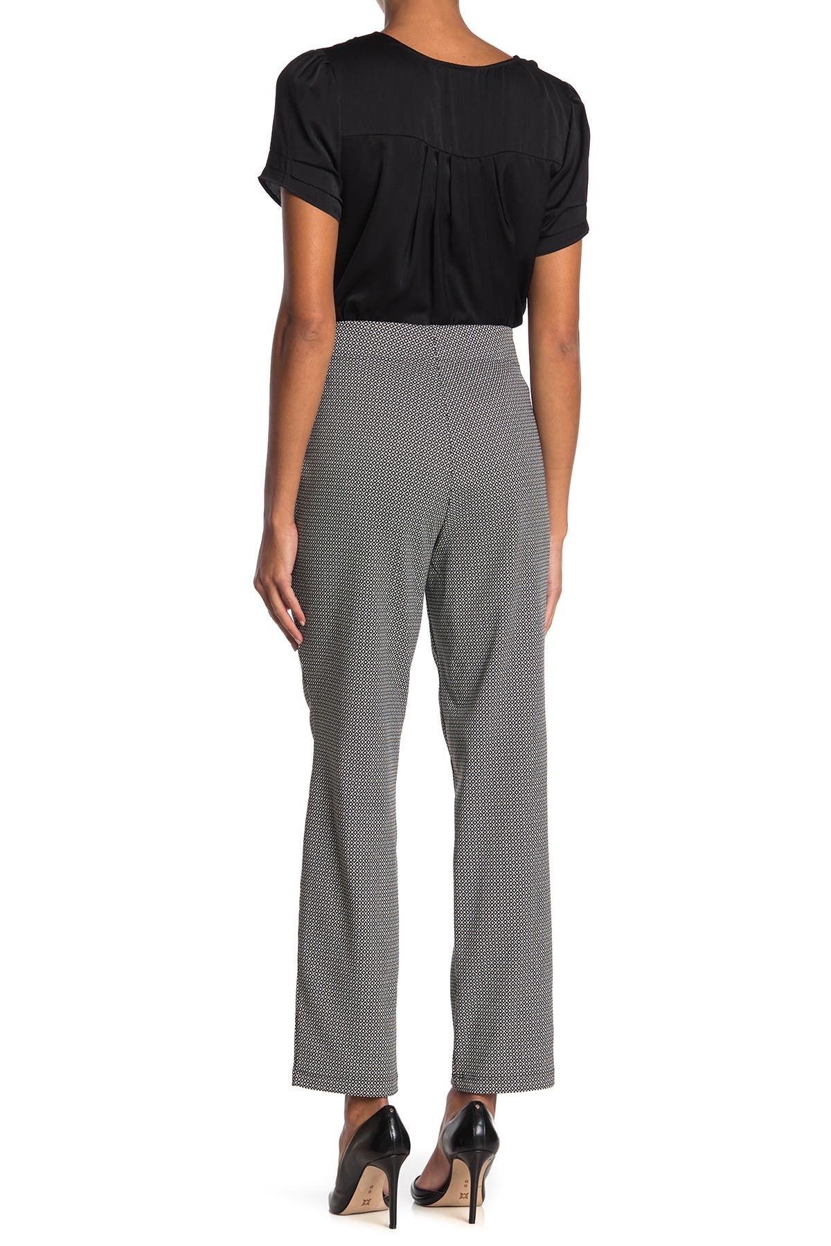 Max Studio | High Waist Pull-On Stretch Knit Pants | Nordstrom Rack