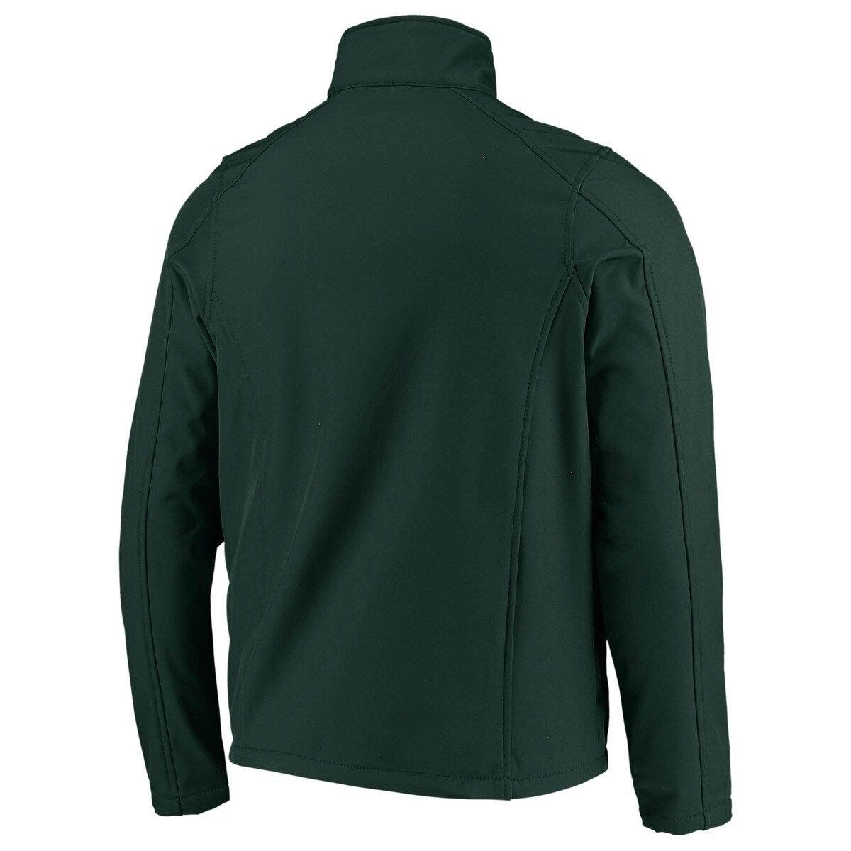 DUNBROOKE Men's Dunbrooke Green Green Bay Packers Sonoma Softshell Full ...