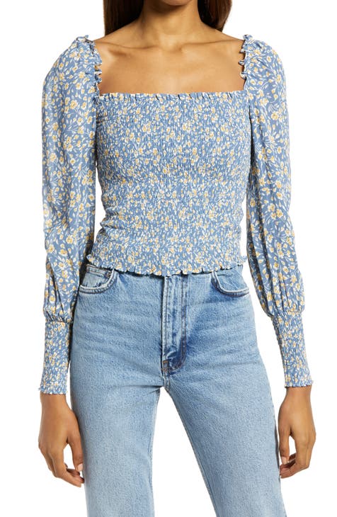 Women's Blue Tops | Nordstrom