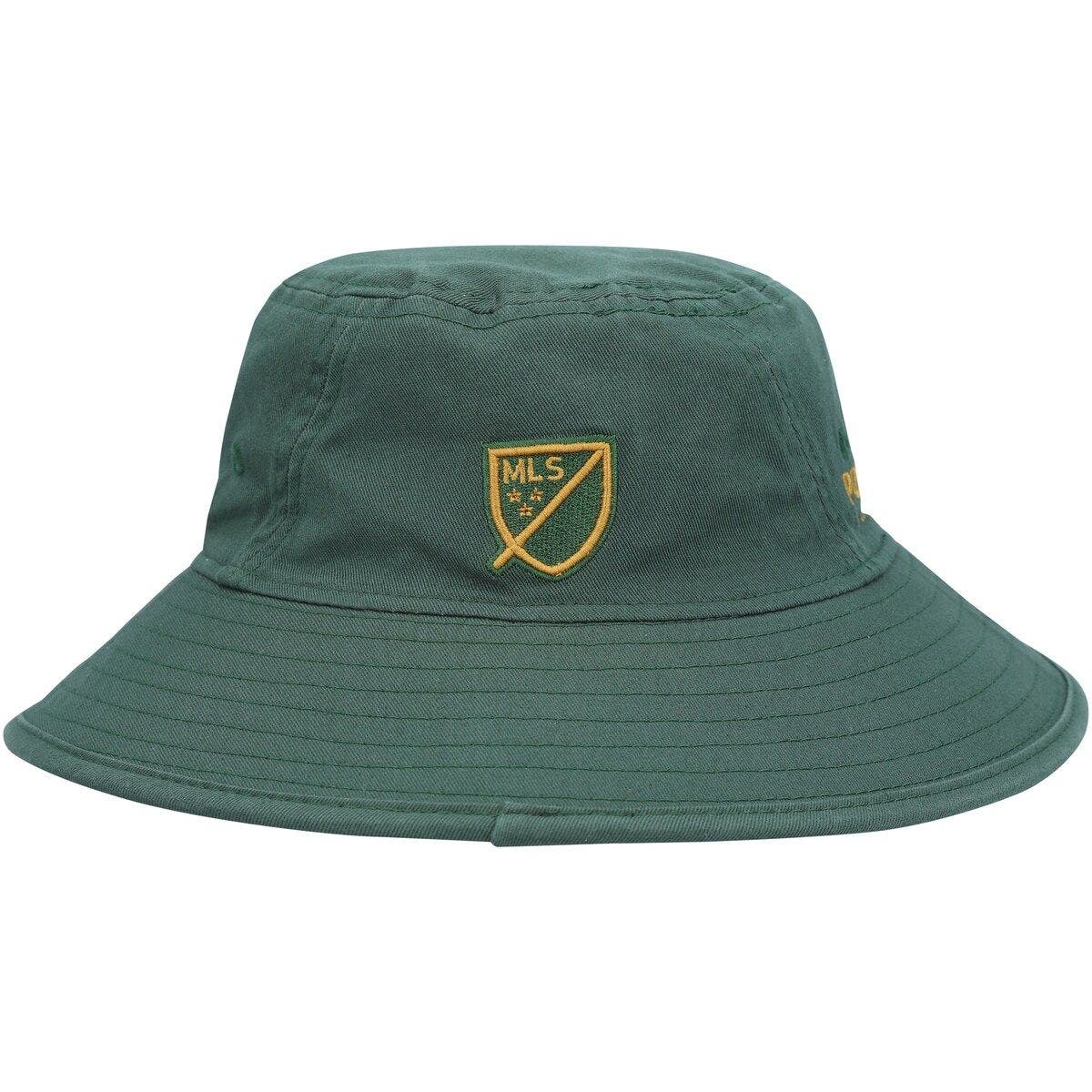New Era Men's New Era Green Portland Timbers Kick Off Bucket Hat ...