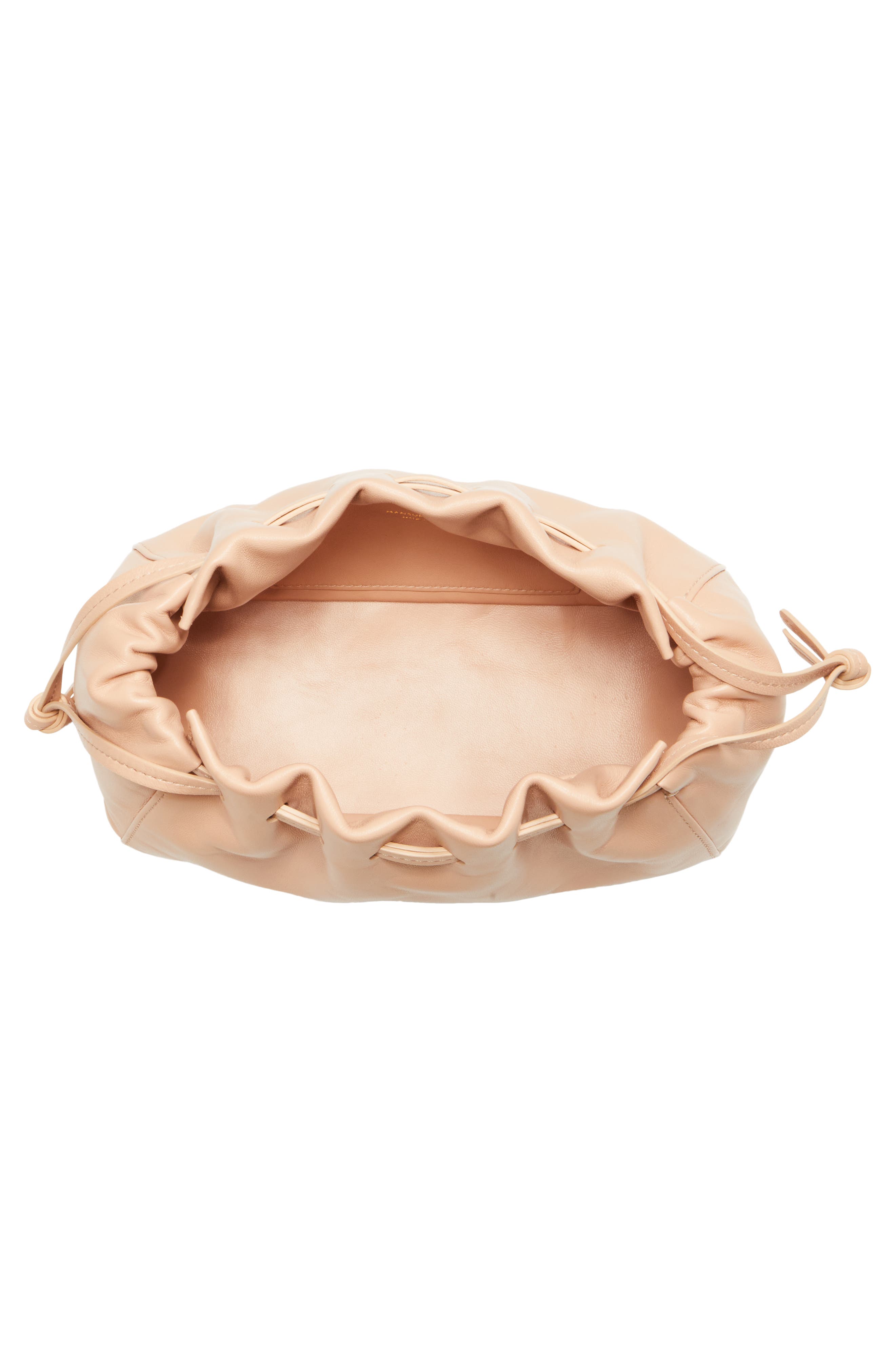 Mansur Gavriel Mini Bloom Leather Drawstring Bag | Nordstrom