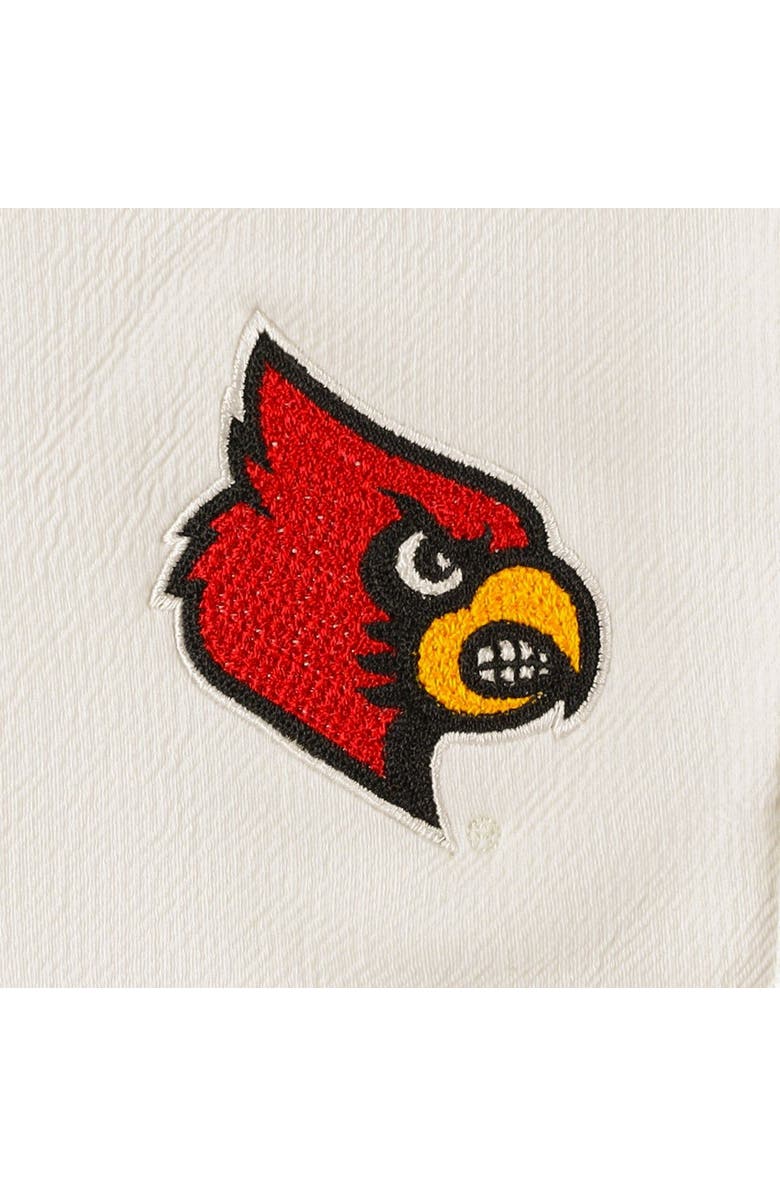 adidas Men's adidas Cream Louisville Cardinals Zero Dye AEROREADY ...