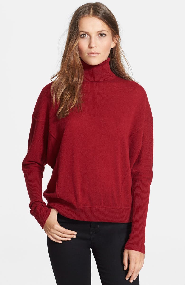 Autumn Cashmere Dolman Sleeve Cashmere Turtleneck Sweater Nordstrom