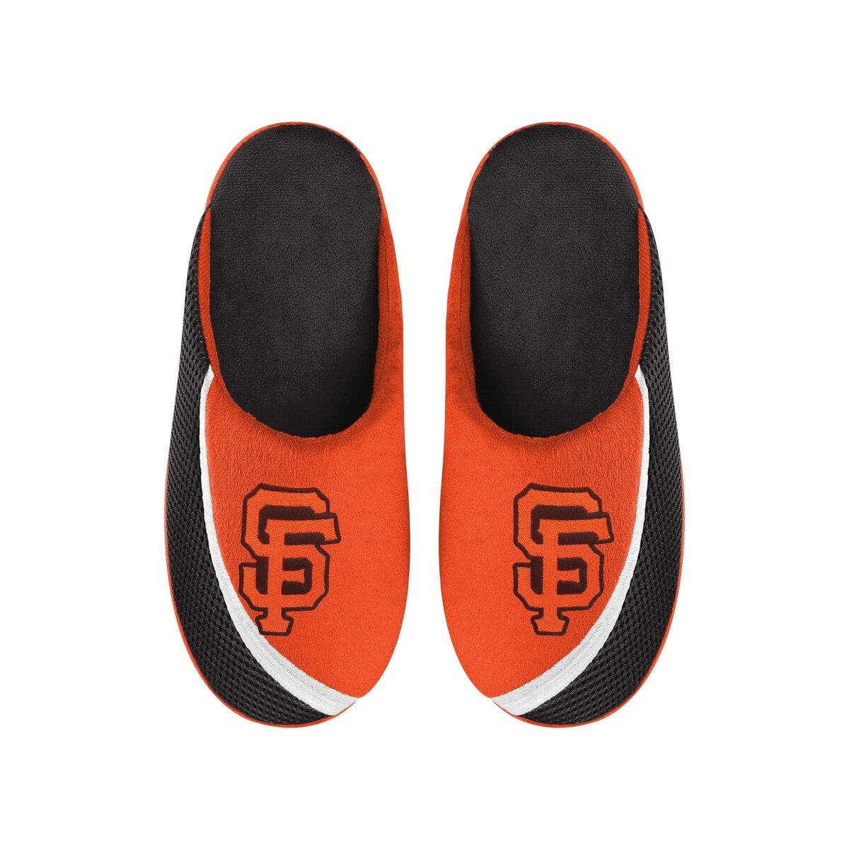 FOCO Men's FOCO San Francisco Giants Big Logo Color Edge Slippers ...