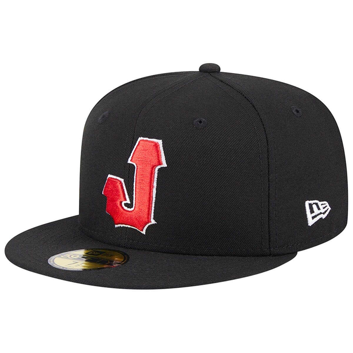 New Era Men's New Era Black Jacksonville Jumbo Shrimp Theme Nights Red ...