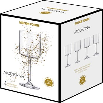 Maison Forine Moderna 4-Piece Set Red Wine Glasses | Nordstromrack