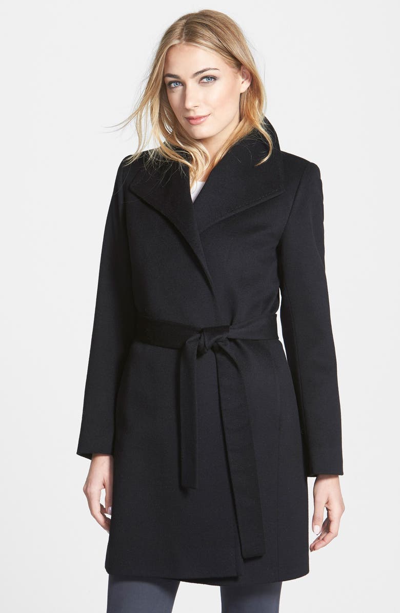 Fleurette Wing Collar Cashmere Wrap Coat Nordstrom Exclusive Nordstrom