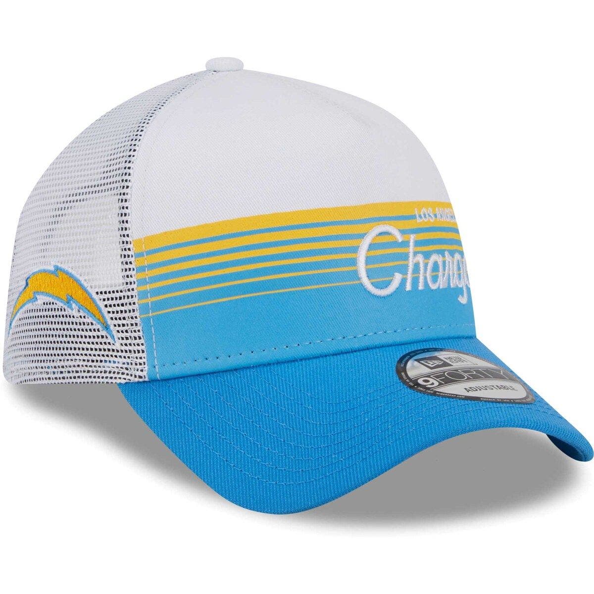 New Era Men's New Era Powder Blue Los Angeles Chargers Horizon 9FORTY ...