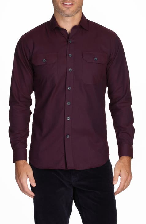 Men's Burgundy Shirts | Nordstrom
