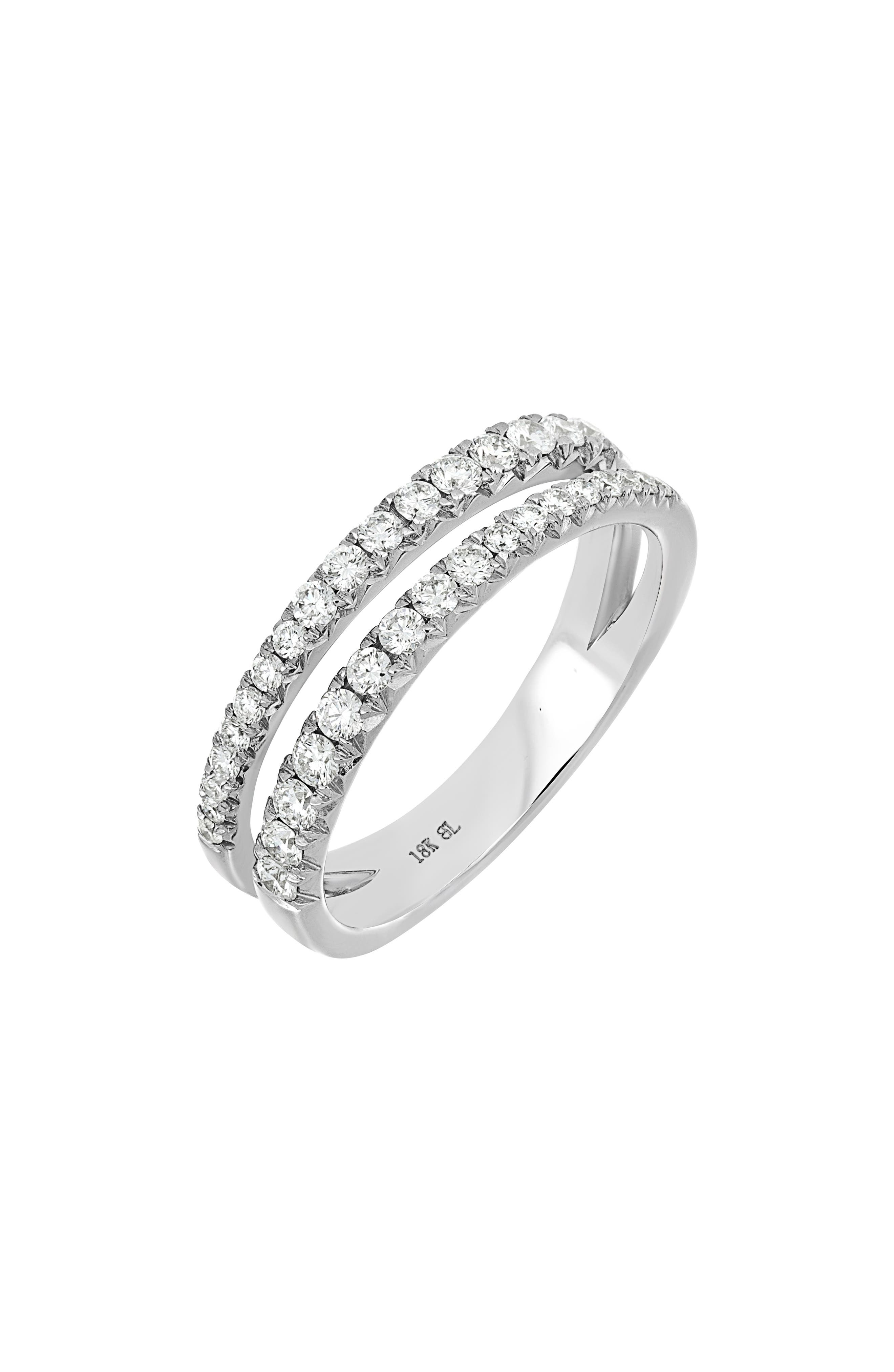 Bony Levy Graduated Diamond Stack Ring | Nordstrom