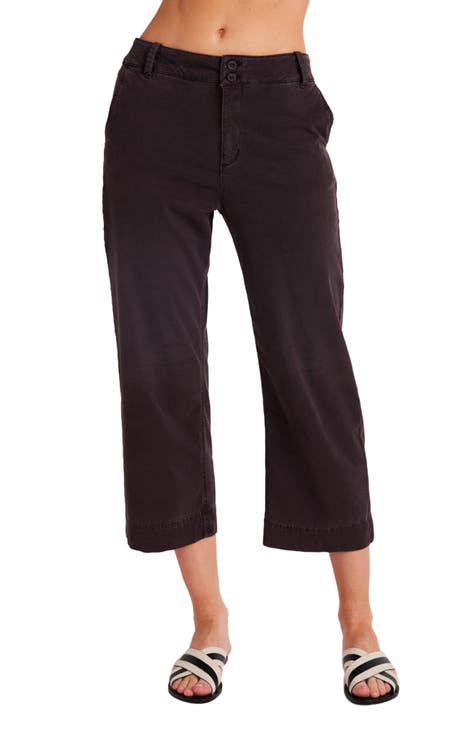 Women's Wide Leg Cropped & Capri Pants | Nordstrom