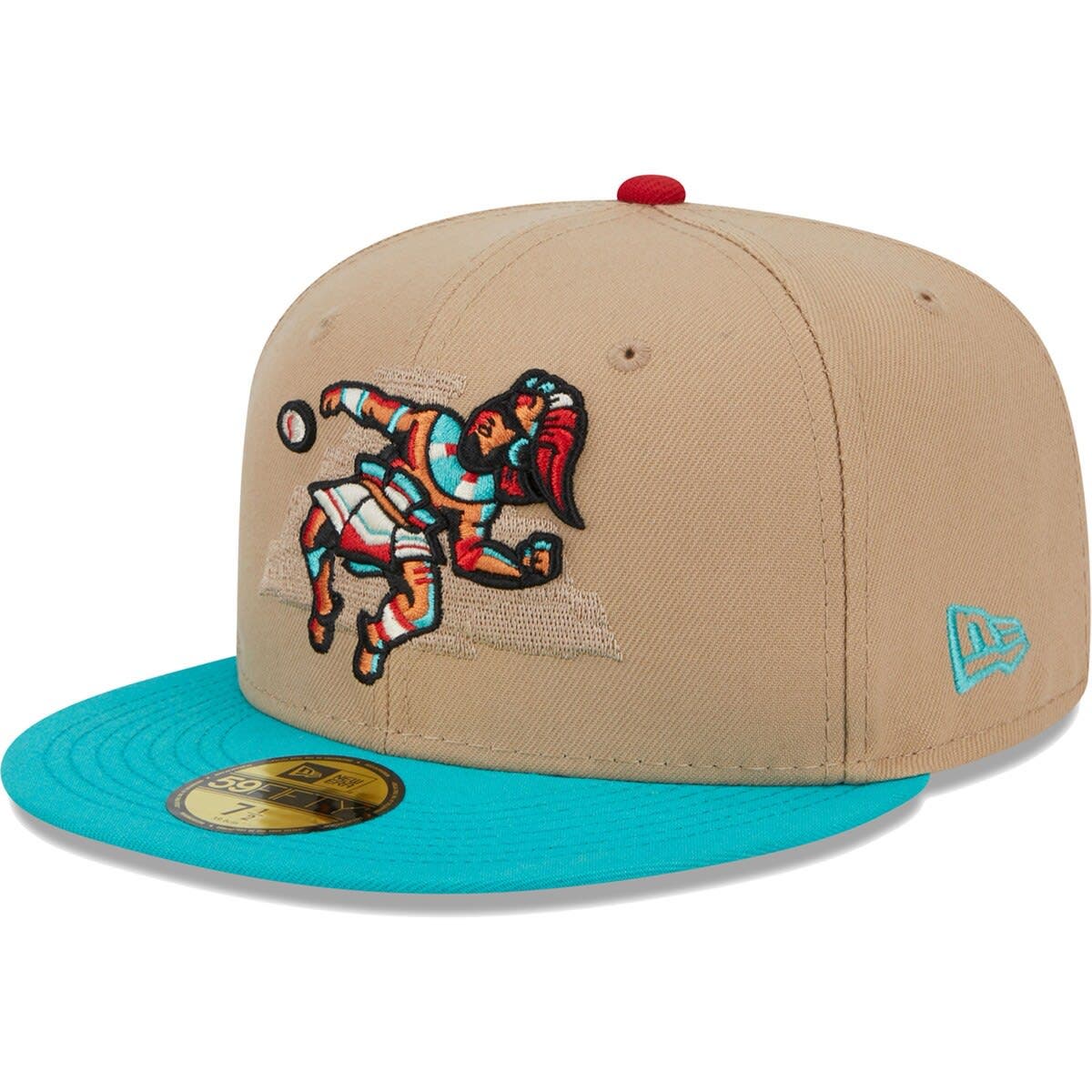 New Era Men's New Era Khaki Pensacola Blue Wahoos Copa De La Diversion ...