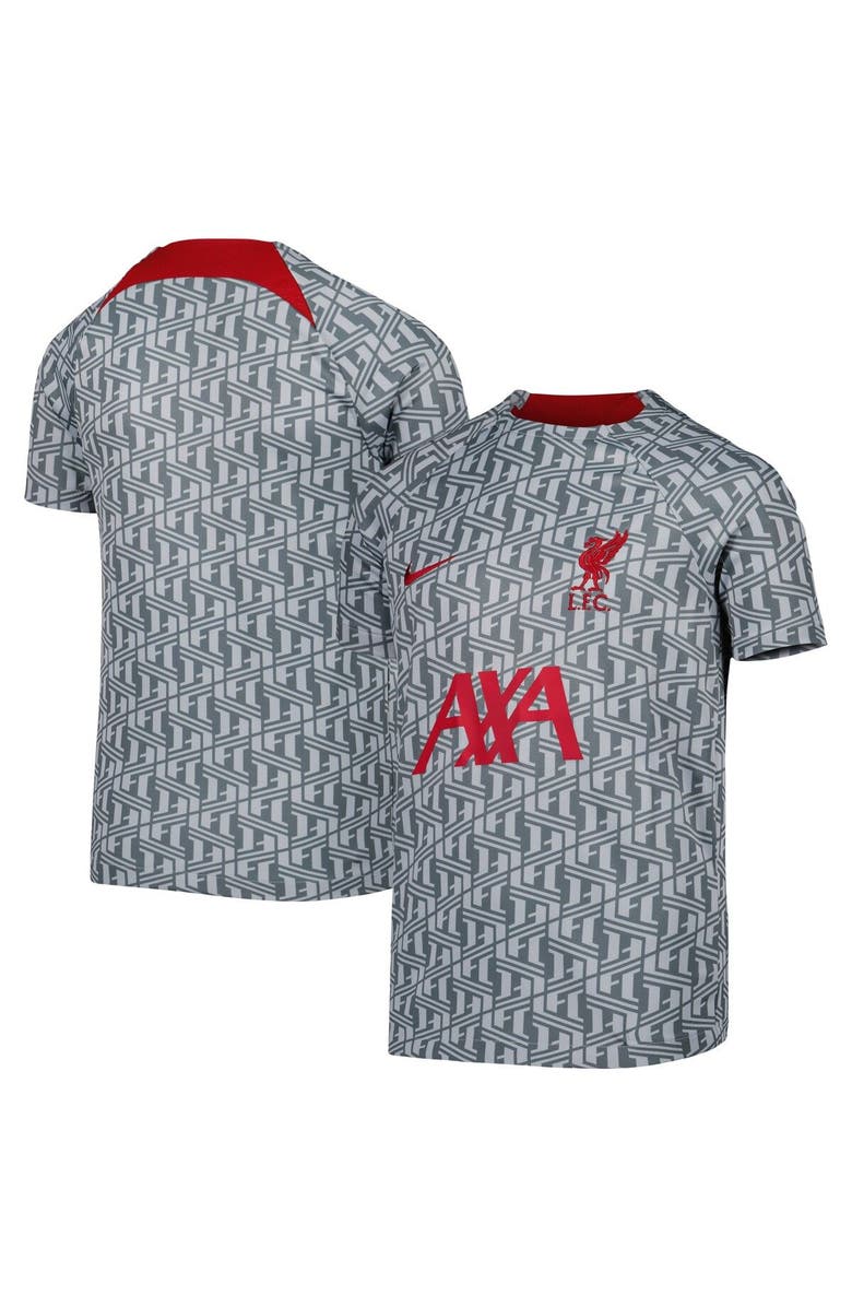 Nike Youth Nike Gray Liverpool Pre-Match Top | Nordstrom