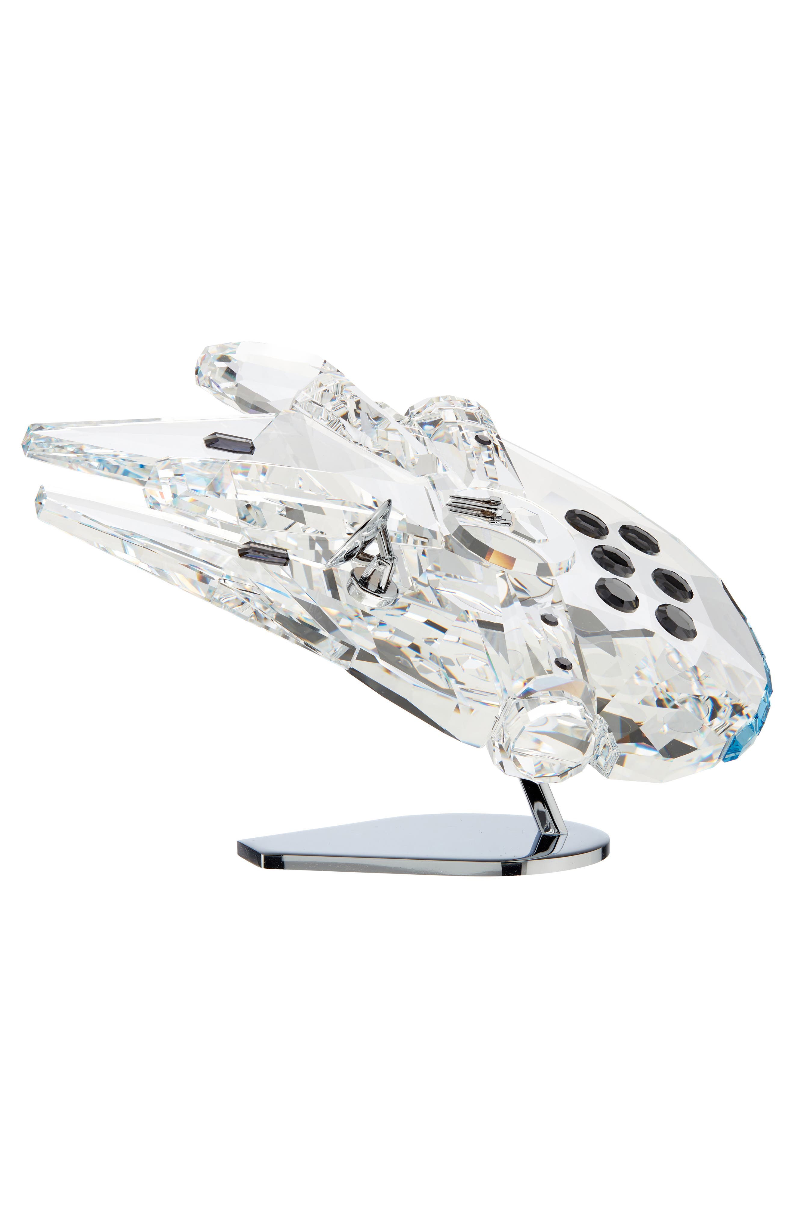 Swarovski x Star Wars Millennium Falcon Crystal Figurine | Nordstrom