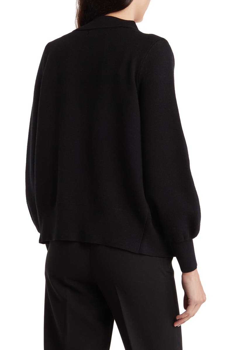 BY DESIGN Riley Double Knit Zip Cardigan | Nordstromrack