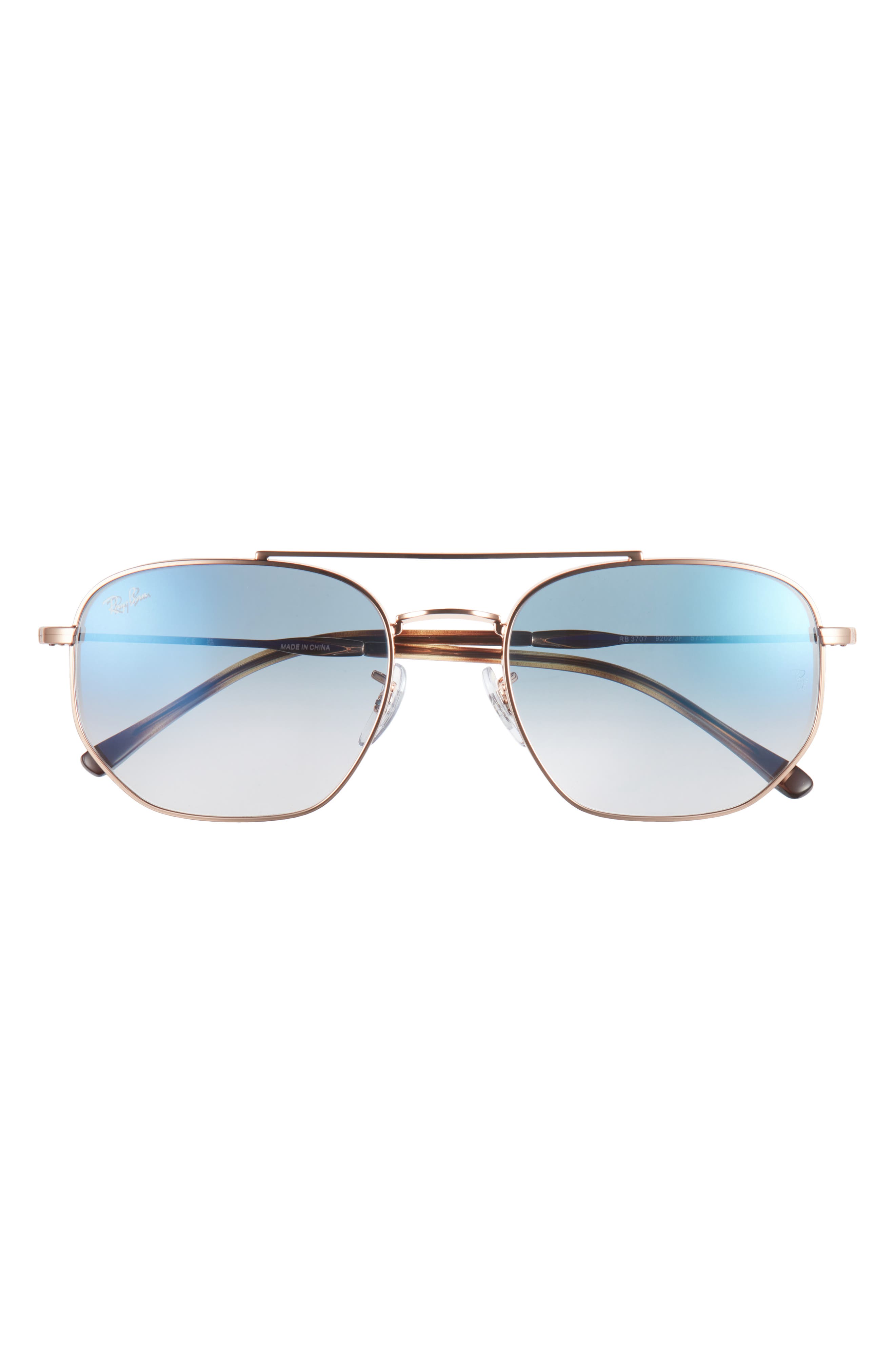 Ray-Ban 57mm Gradient Square Aviator Sunglasses | Nordstrom