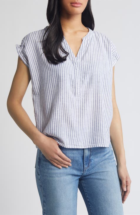 Women's Split Neck Blouses | Nordstrom