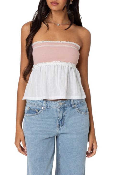 Women's Strapless Blouses | Nordstrom