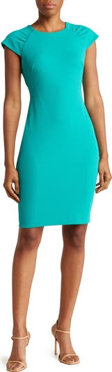 Calvin Klein Cap Sleeve Sheath Dress Nordstromrack