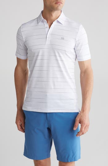 Travis Mathew Overland Stripe Polo | Nordstromrack