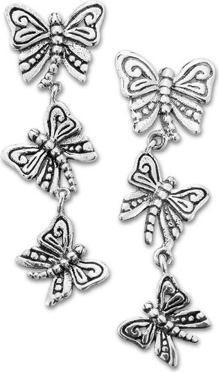 SAMUEL B. Butterfly Drop Earrings | Nordstromrack