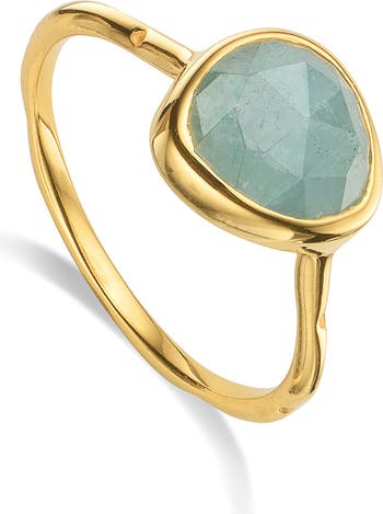 Monica Vinader Siren Semiprecious Stone Stacking Ring | Nordstromrack
