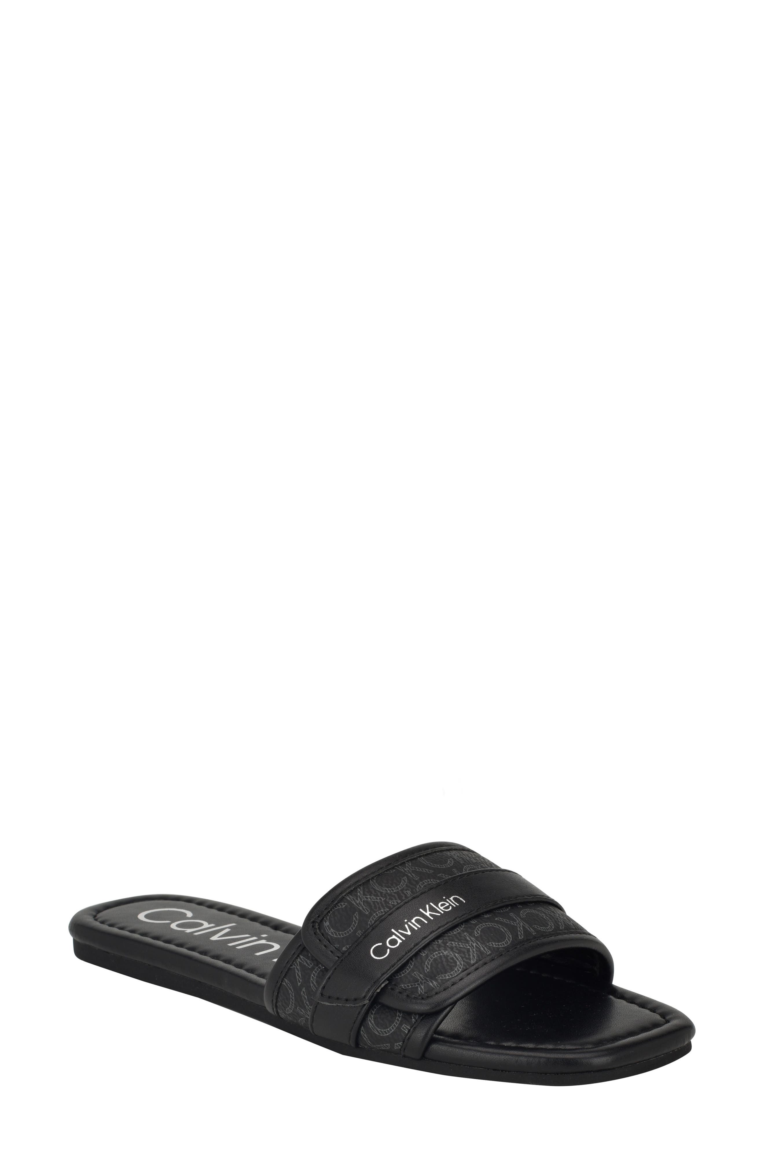 Calvin Klein Bonica Slide Sandal (Women) | Nordstromrack
